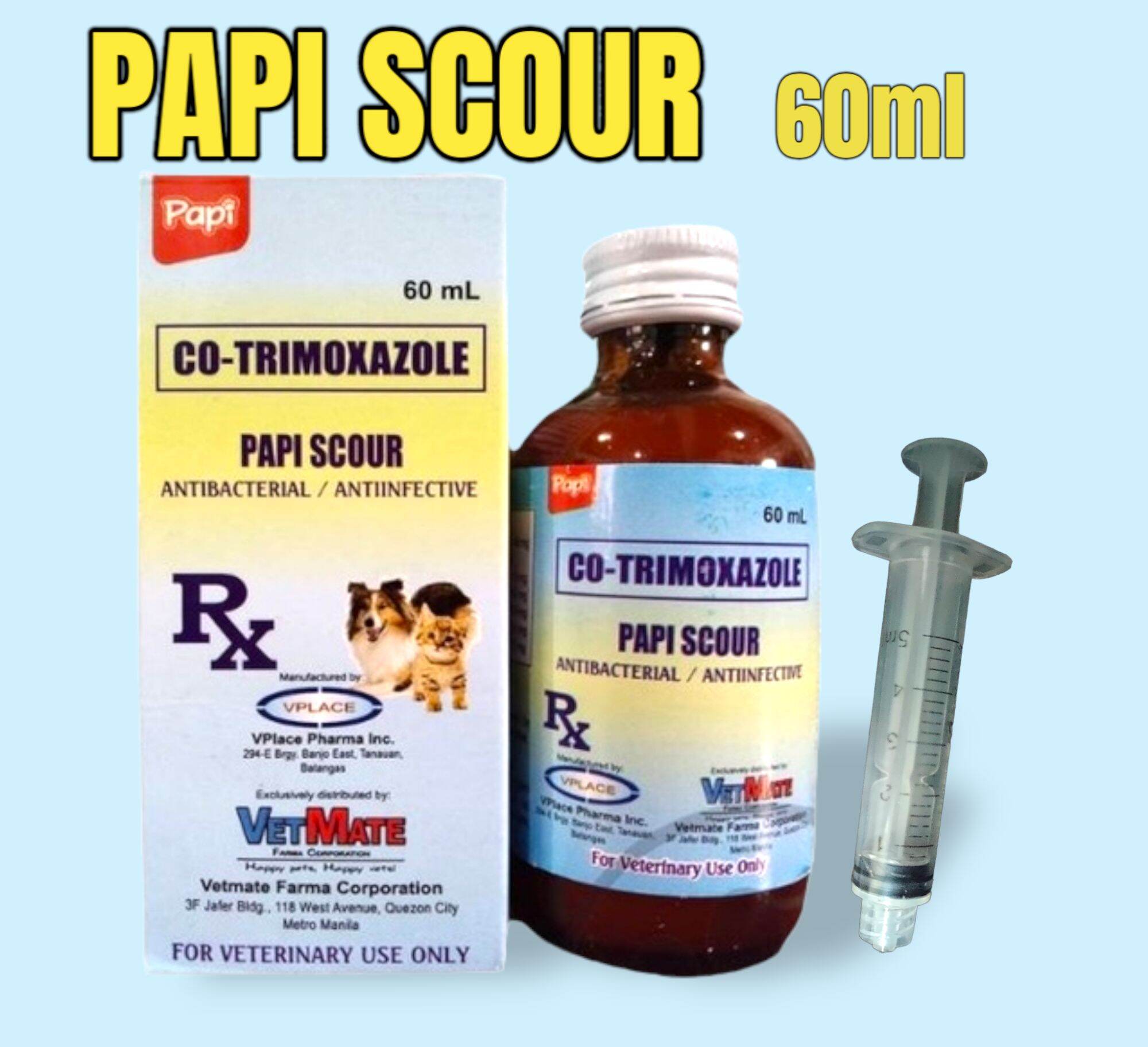 Papi Scour 60ml Anti Diarrhea for Dogs & Cat | Lazada PH