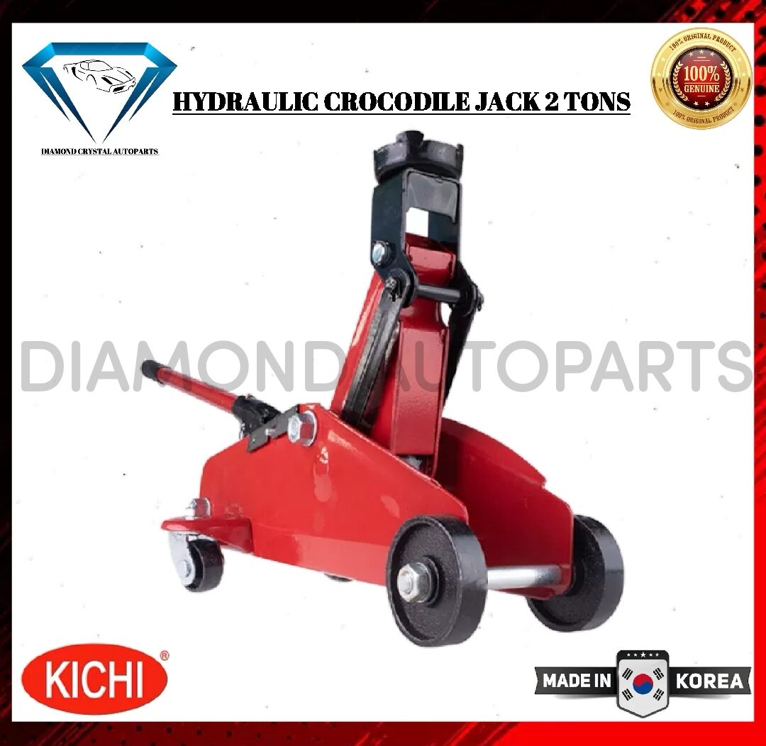 HYDRAULIC CROCODILE FLOOR JACK 2 TONS WITH HARD CASE (KICHI) | Lazada PH