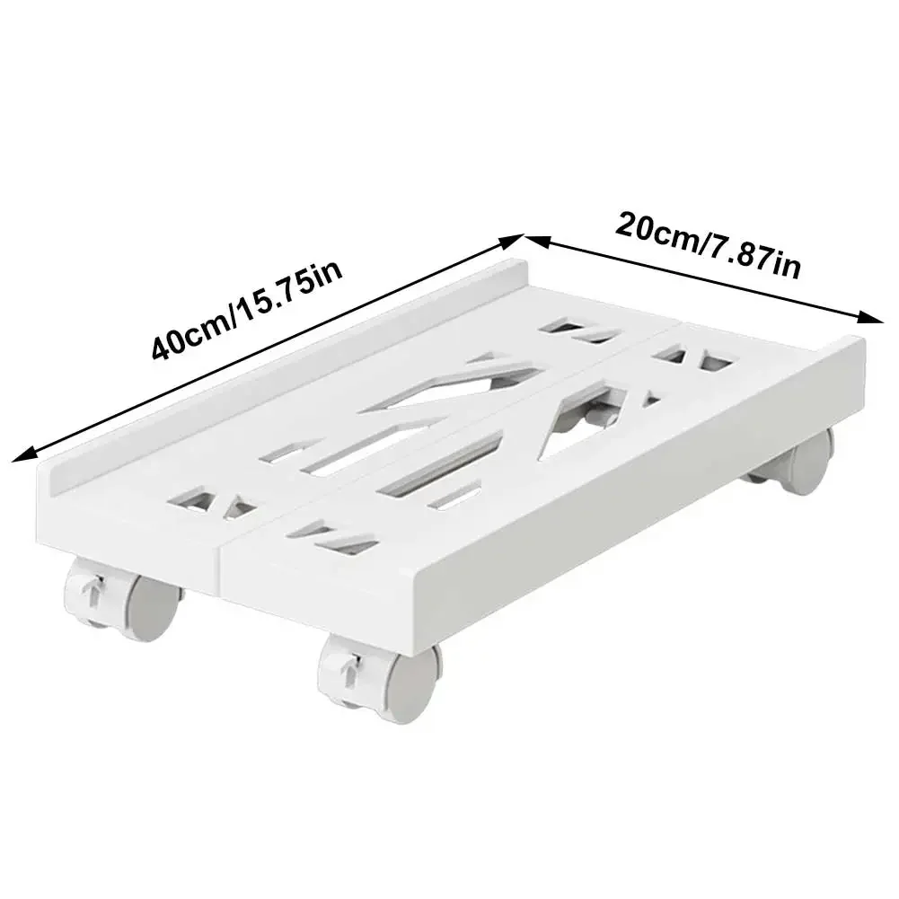 Adjustable Mobile CPU Stand Computer Tower Stand PC Tower Stand with 4 ...