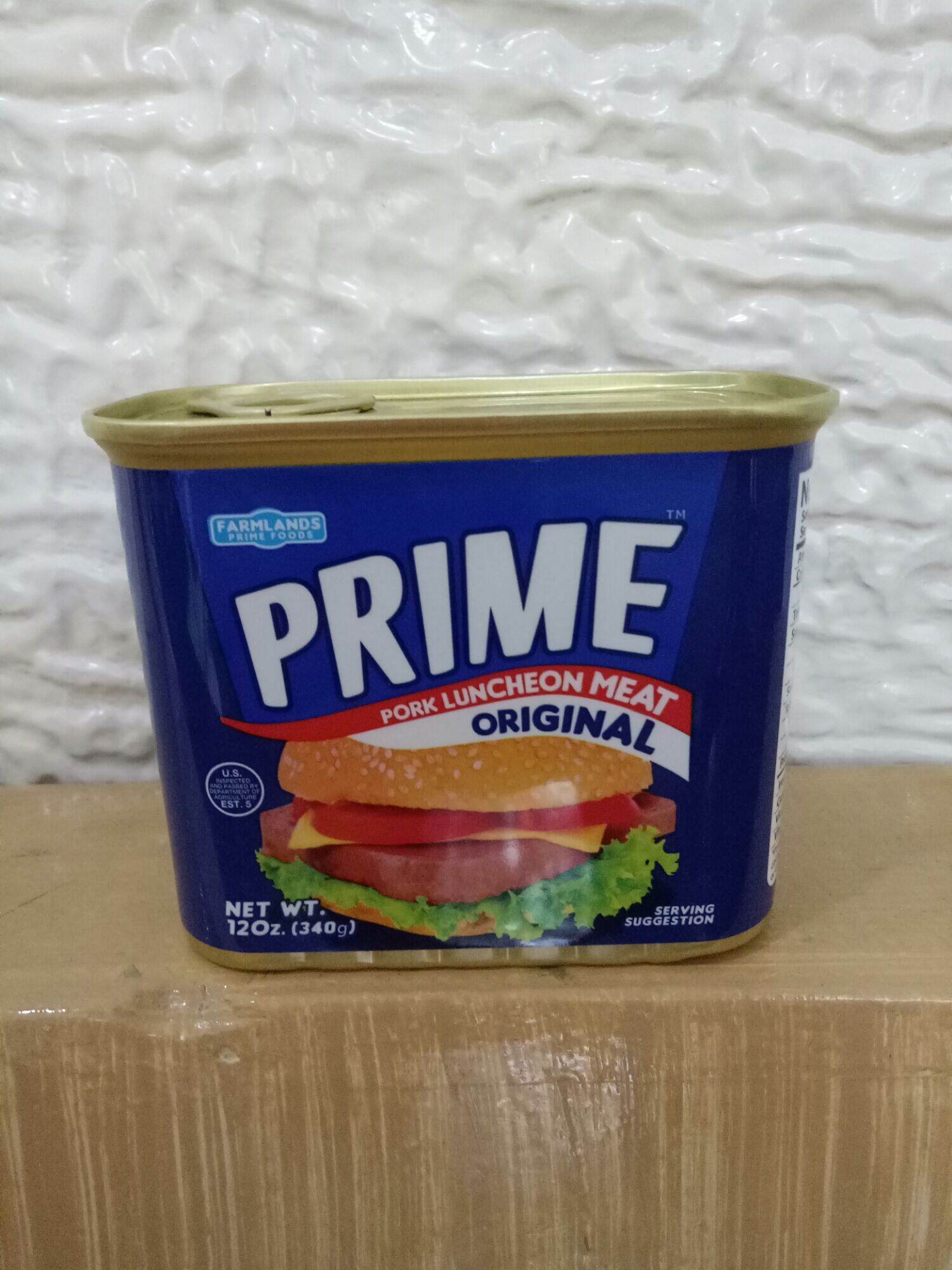 PRIME Pork Luncheon Meat Original, Less Sodium, Less Fat (340g) | Lazada PH