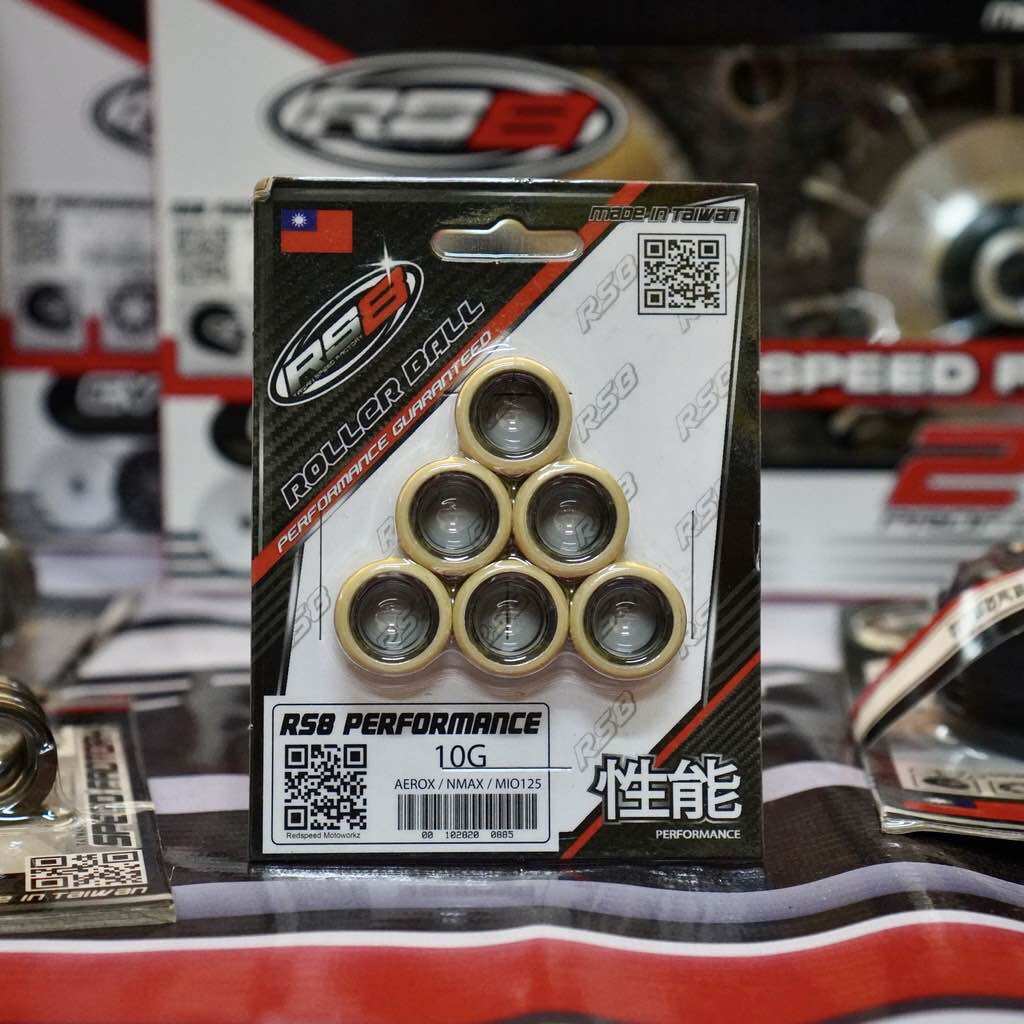 RS8 ROLLER BALL Nmax | Aerox | M3 SIZE 8G 9G 10G 11G 12G | Lazada PH