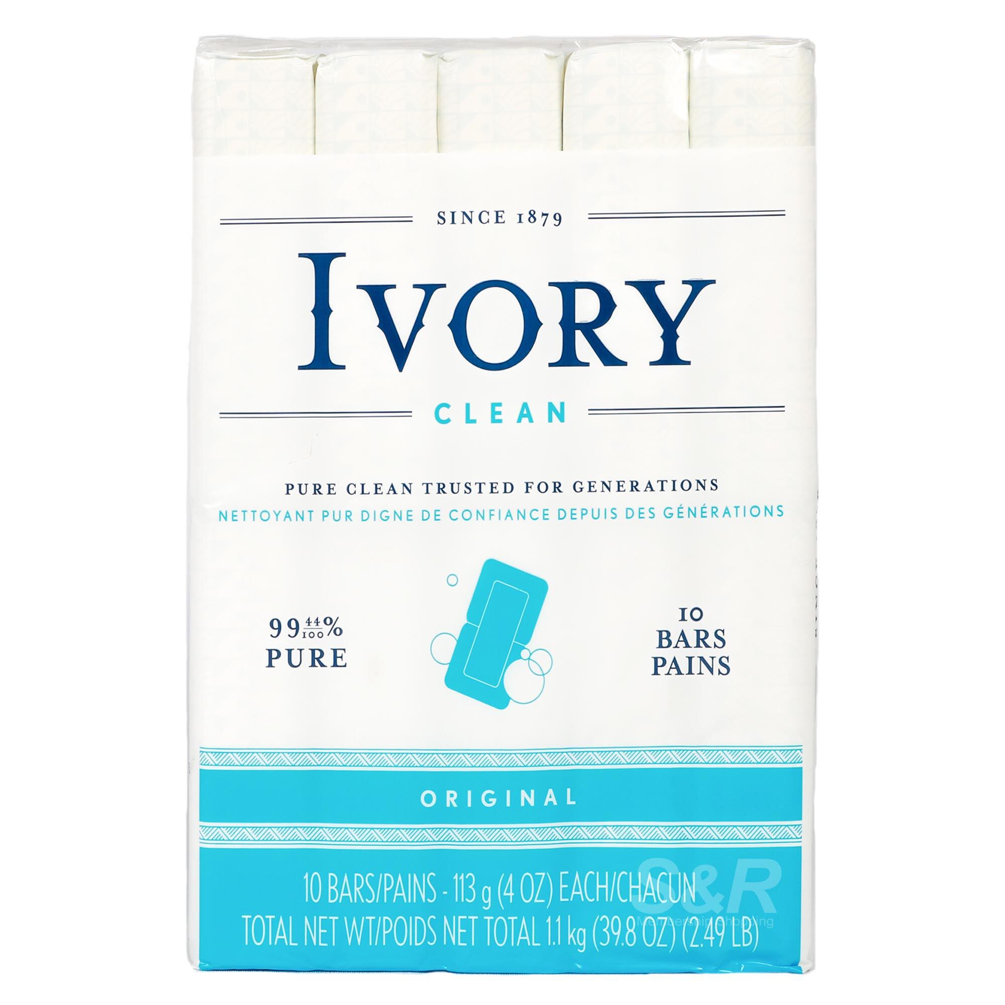 Ivory Clean Original Bar Soap 10pcs | Lazada PH