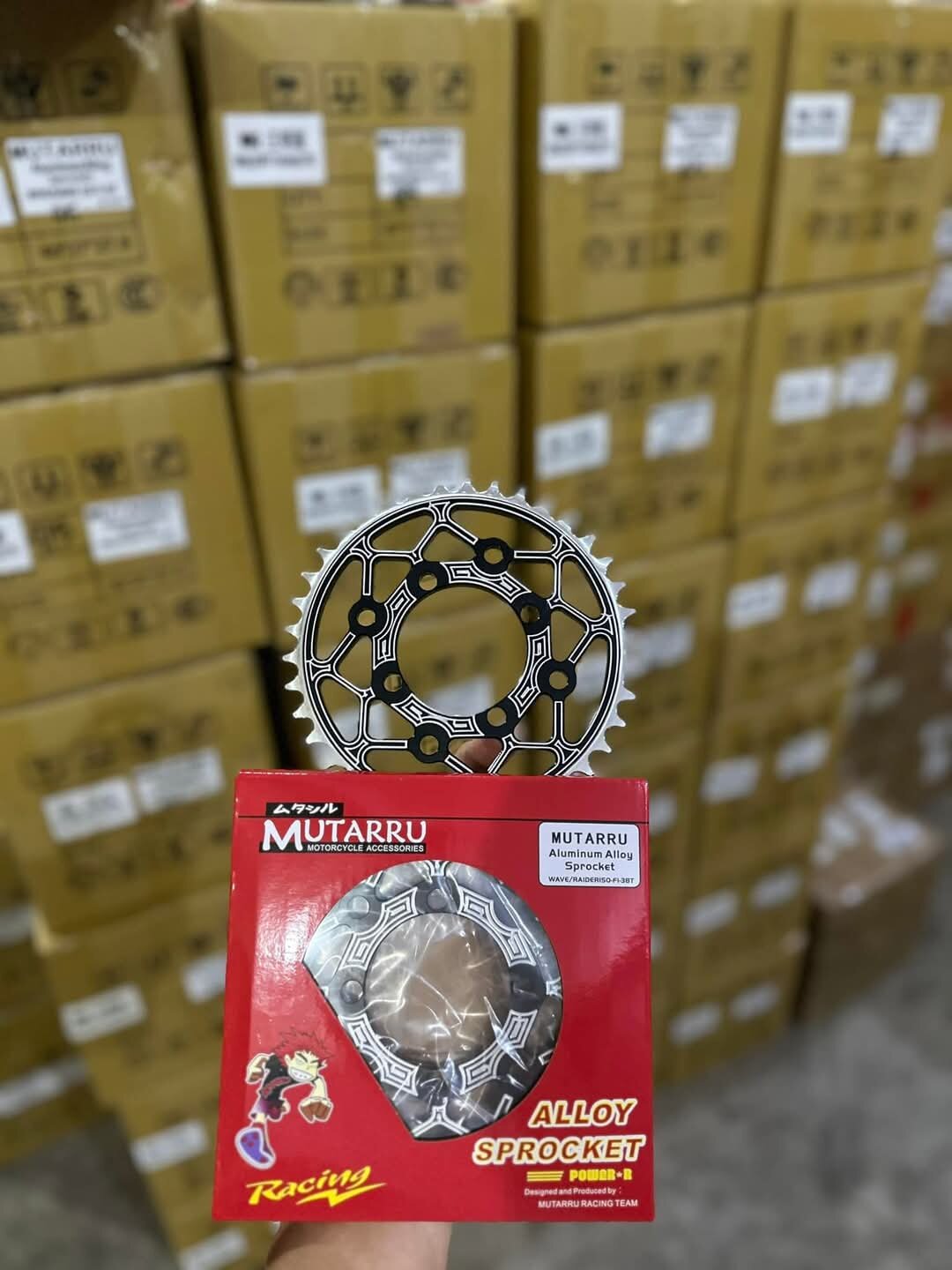 Cnc sprocket 38t 415 muttaru wave 125 raider 150 carb rfi | Lazada PH