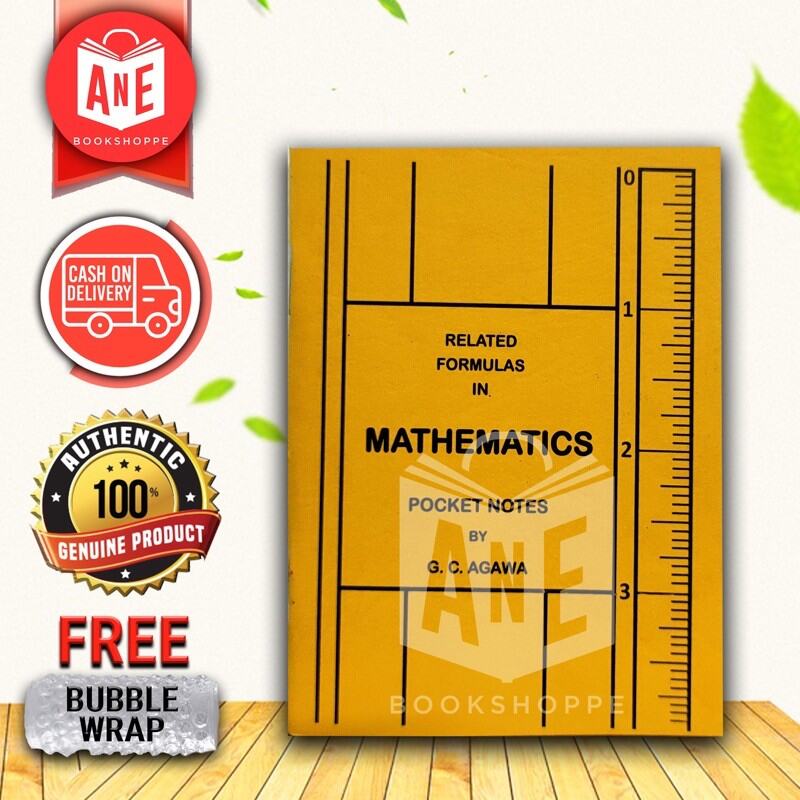 AUTHENTIC RELATED FORMULAS IN MATHEMATICS (pocket) by Agawa | Lazada PH