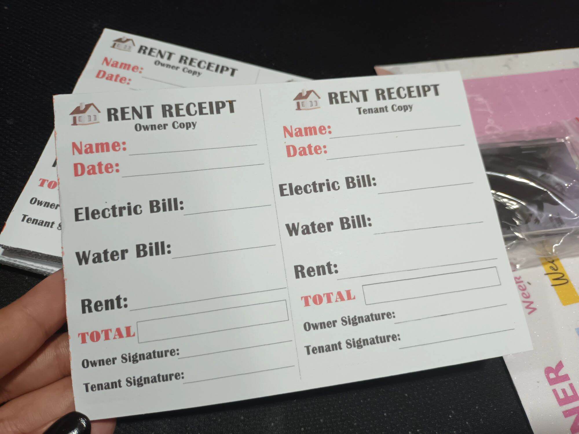 House Rent Receipt | Lazada PH