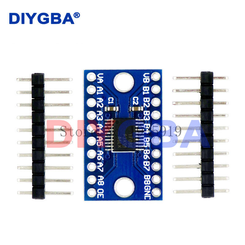 10pcs/lot 3.3V 5V TXS0108E module 8 Channel Logic Level Converter ...