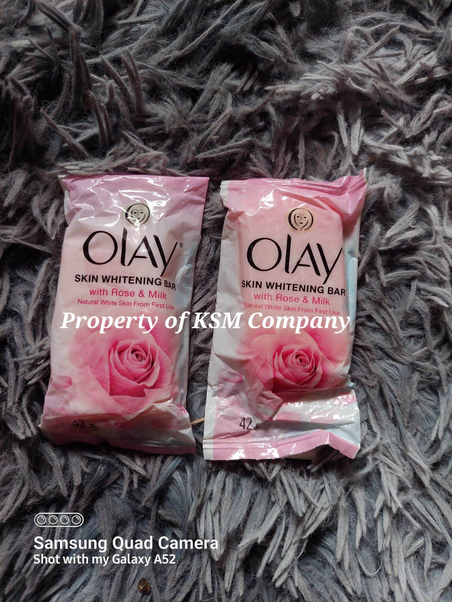 100% Original Olay Skin Whitening Soap with Rose and Milk (42g), From ...