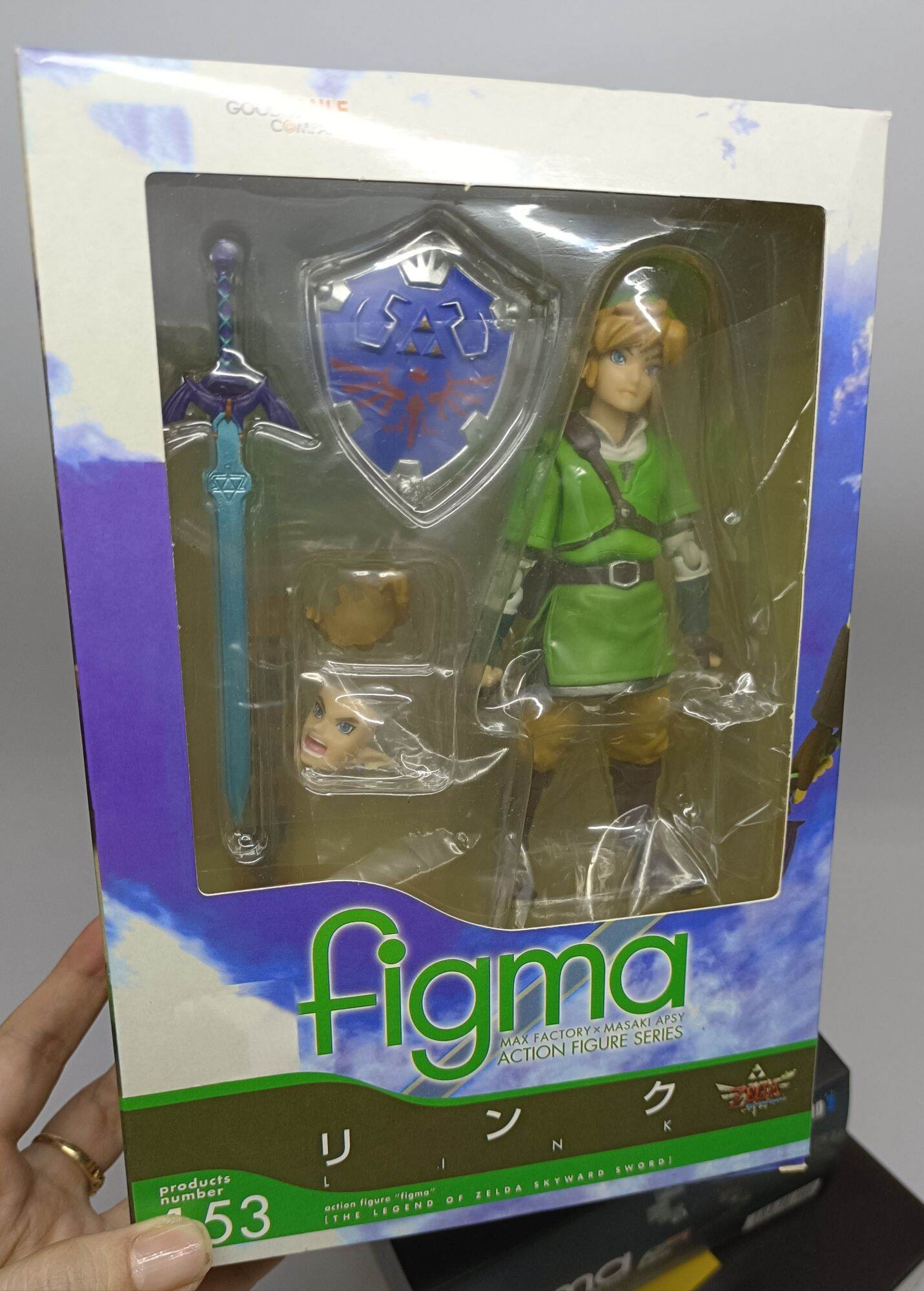 Articulated toys Figma 310 Saitama Figma 153 Link legend of Zelda Figma ...