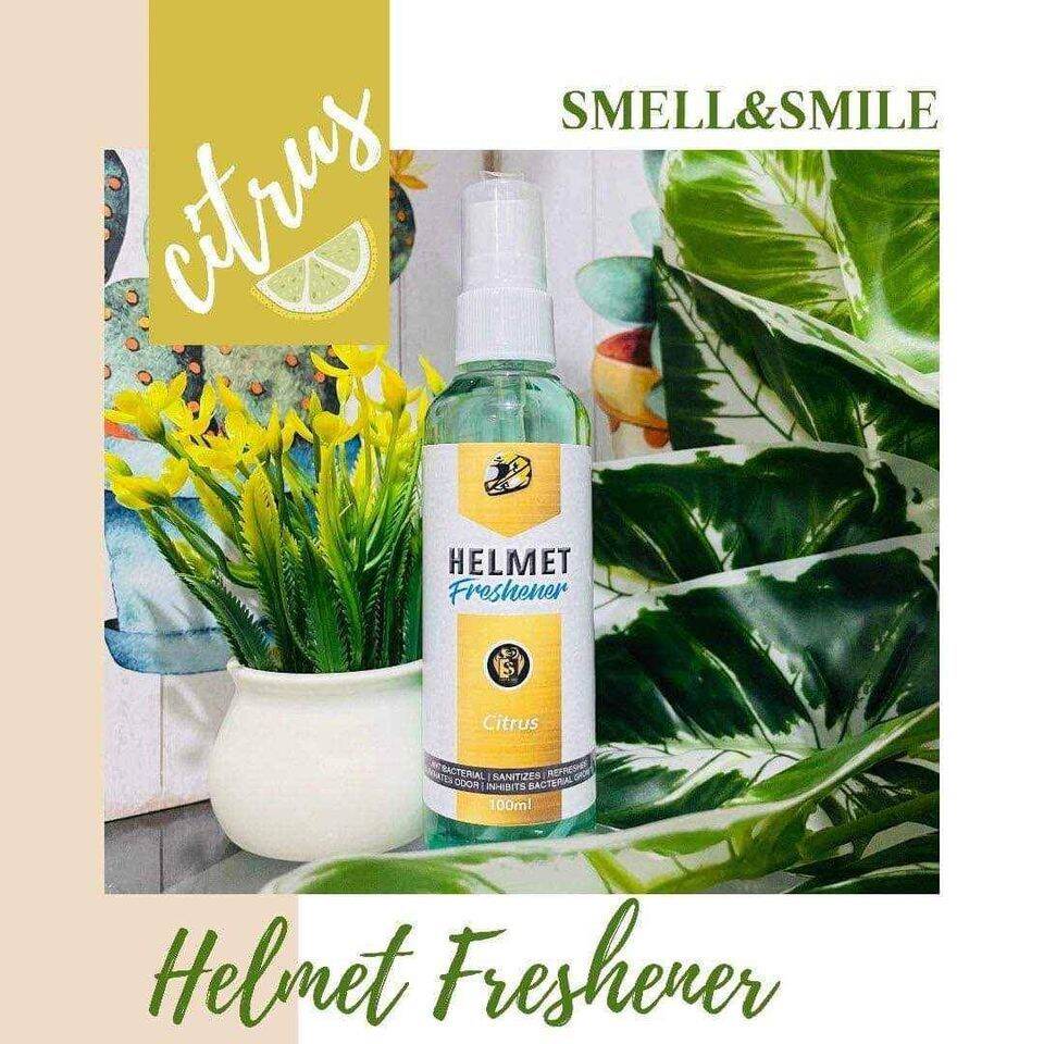 100ML HELMET FRESHENER/DEODORIZER (SMELL&SMILE)