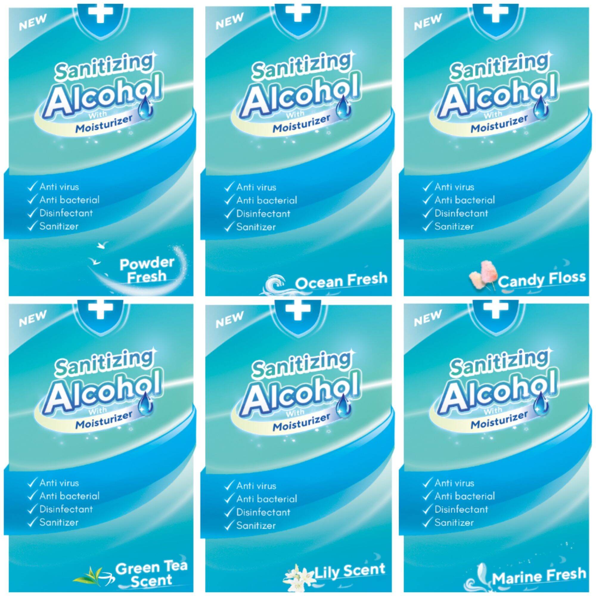 sticker label for sanitizing alcohol | Lazada PH