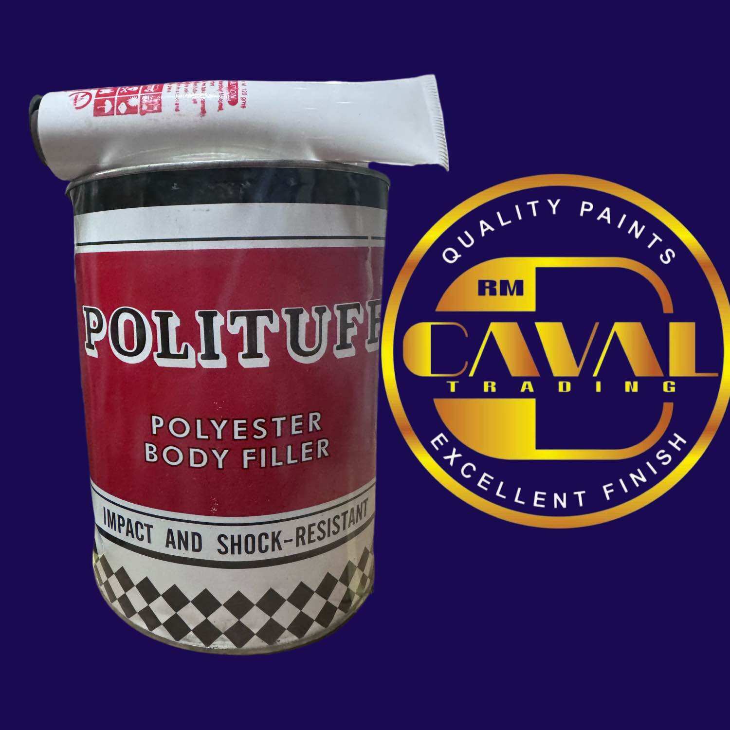 POLITUFF BODY FILLER 1gallon with hardiner | Lazada PH
