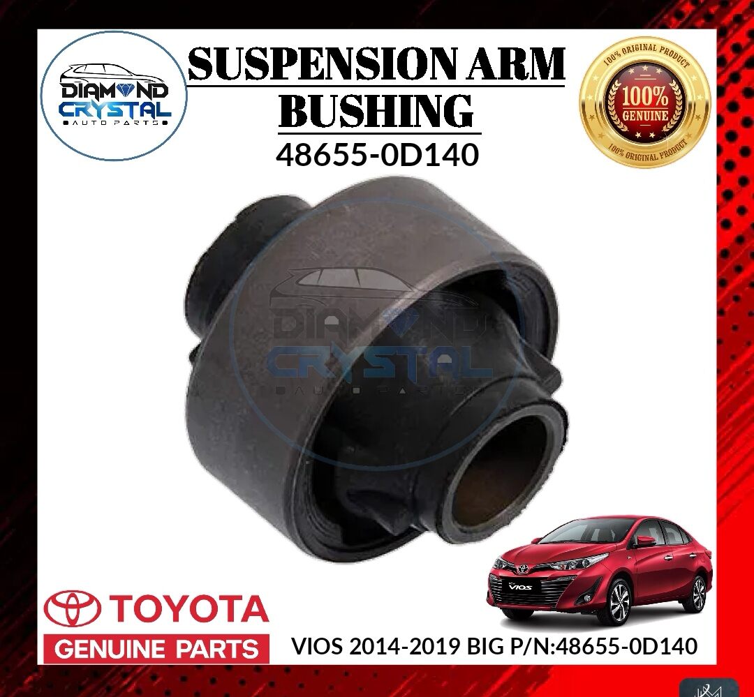 SUSPENSION ARM BUSHING TOYOTA VIOS 2014-2019 BIG 48655-0D140 "ORIGINAL ...