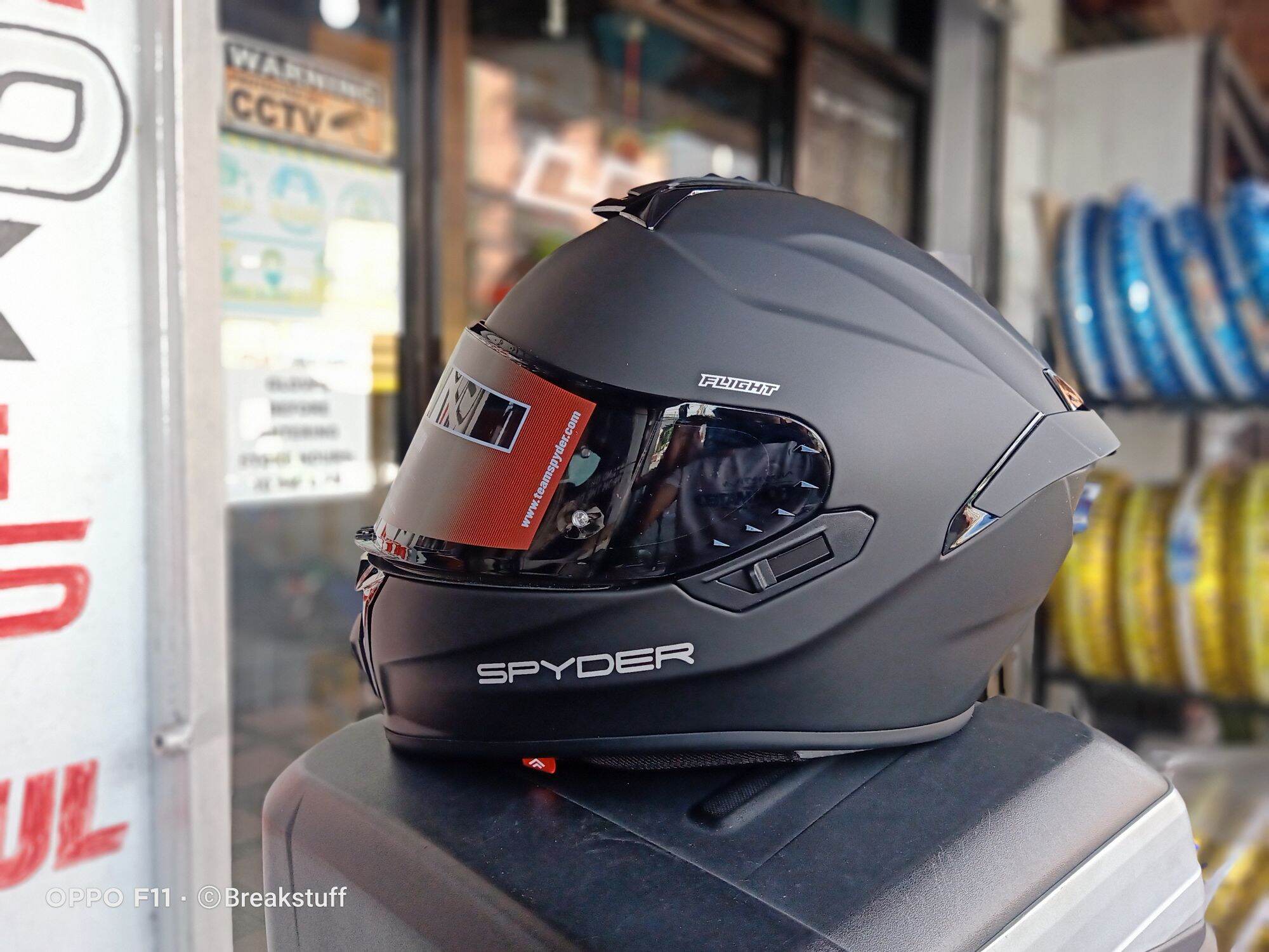 Spyder FLIGHT Fiber Glass Shell Fullface | Lazada PH