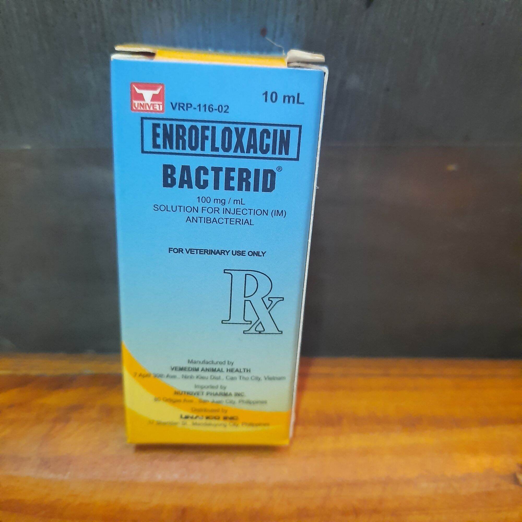 BACTERID (Enrofloxacin) 10ml | Lazada PH