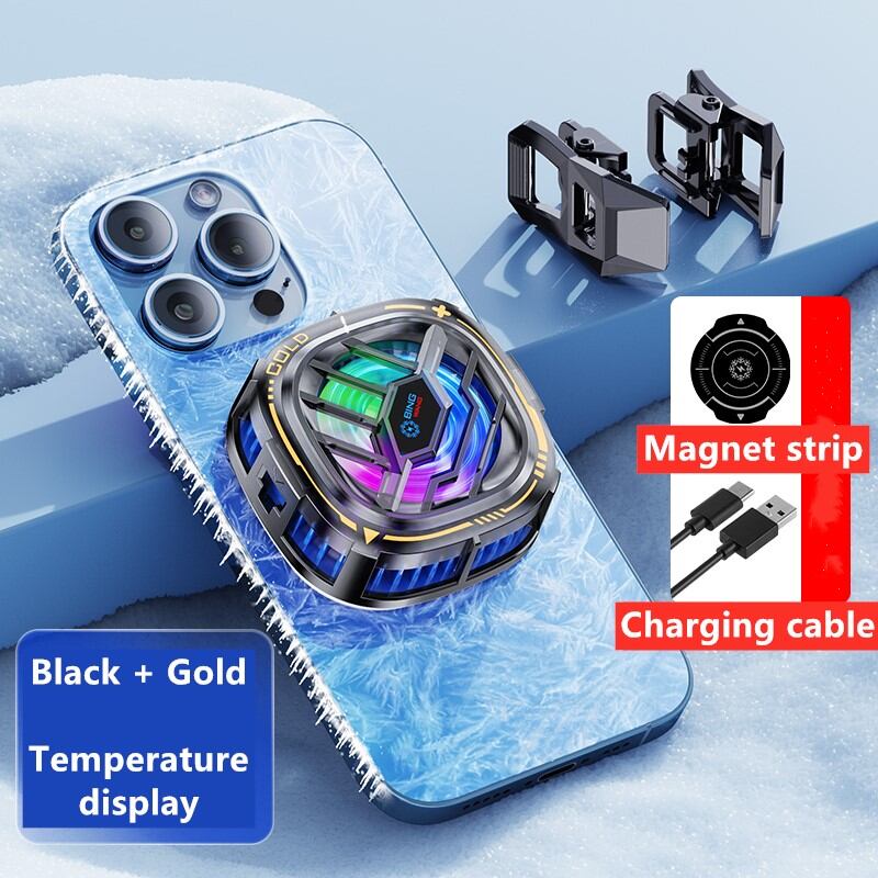 2-in-1 Magnetic Mobile Radiator Cooling Fan for iPhone IPAD Samsung ...