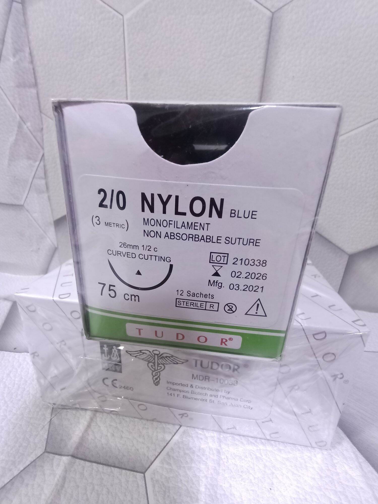 Nylon Sutures 2.0 Cutting Non Absorbable | Lazada PH