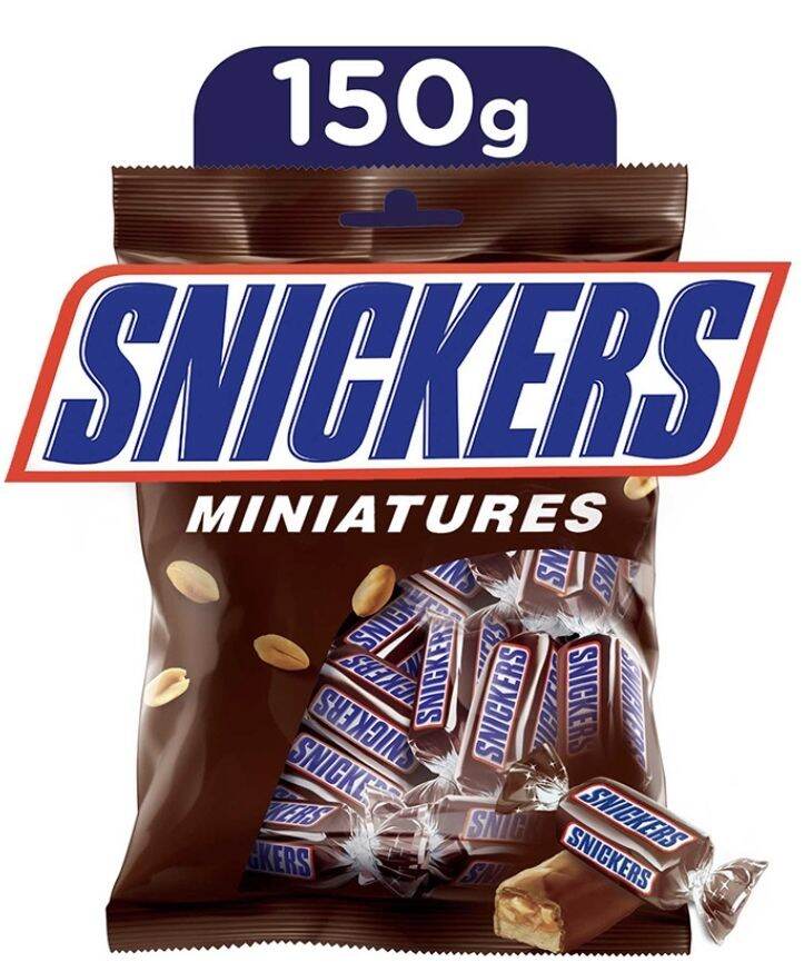mars/twix/snickers/bounty miniatures 150grams | Lazada PH