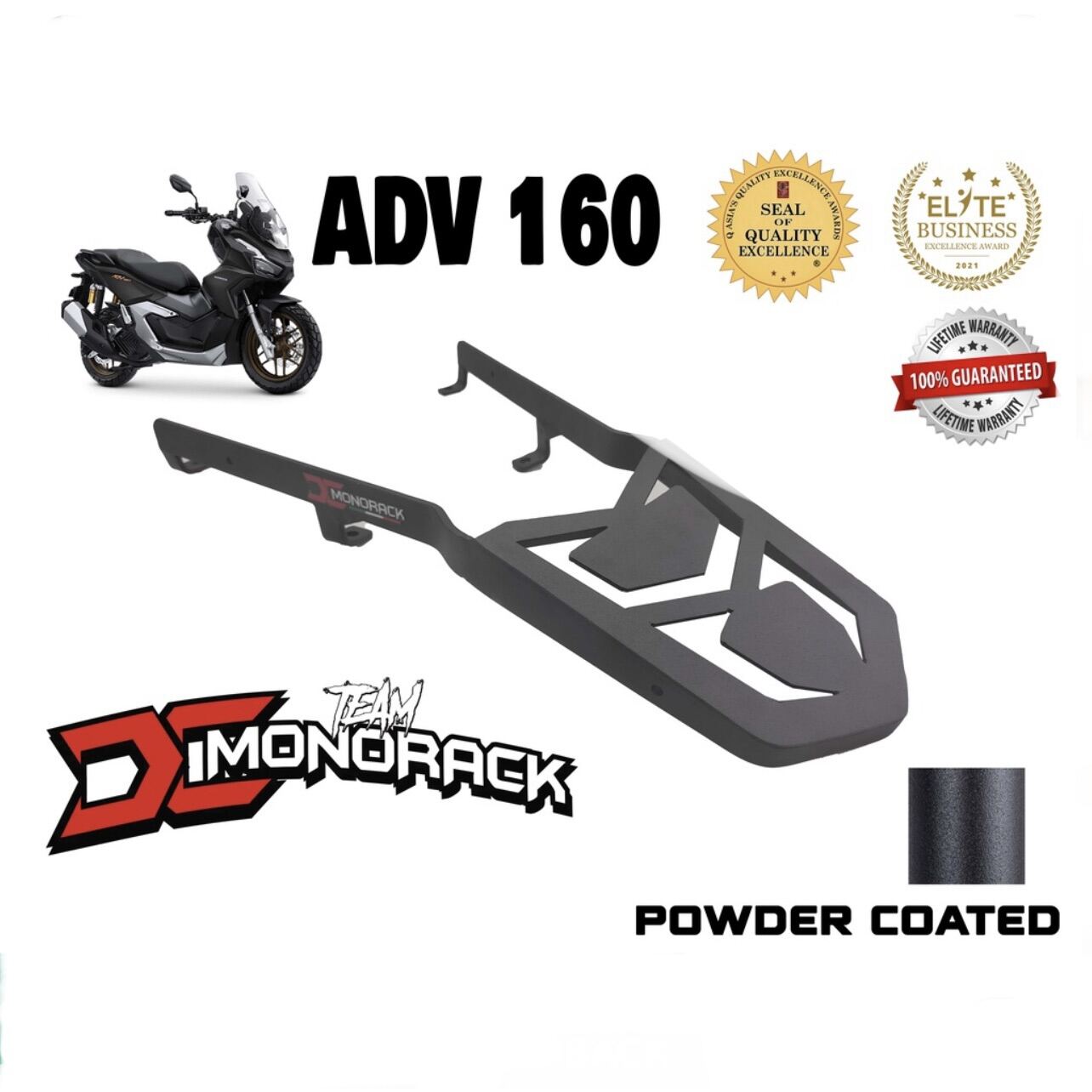 honda adv 160 dc monorack universal top box bracket | Lazada PH