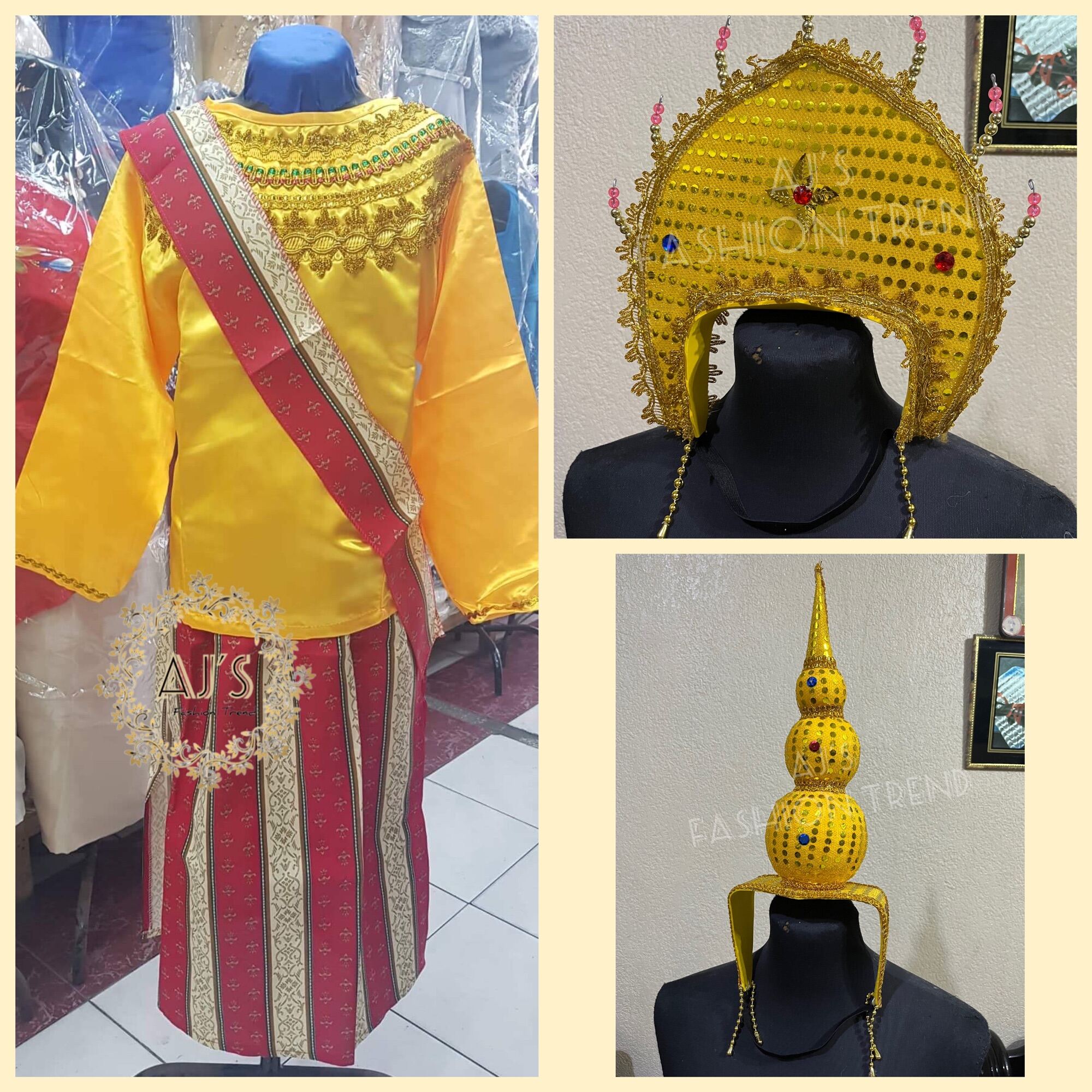 Malaysia, Thailand, Indonesia, Cambodia Costume and Headdress | Lazada PH