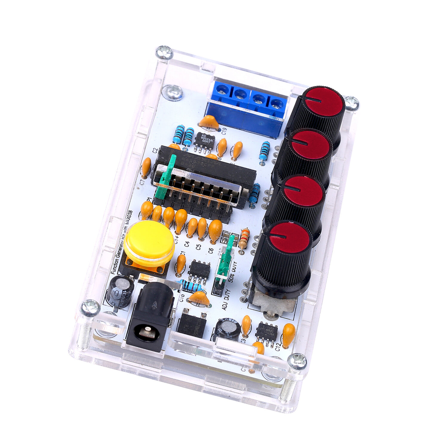 MAX038 Signal Generator DIY Kit 1Hz~20MHz Function Generator High-speed ... MAX038 Signal Generator DIY Kit 1Hz~20MHz Function Generator High-speed ...