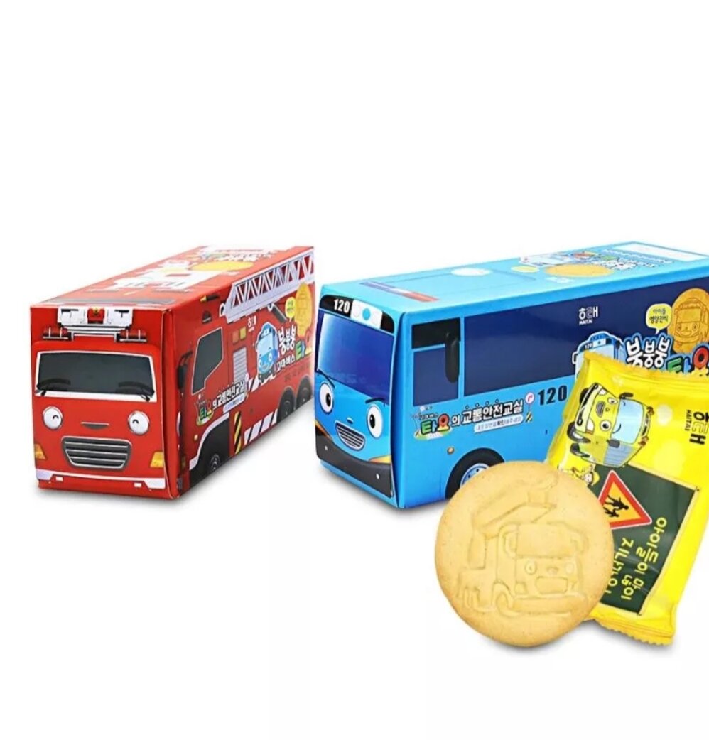 Little Bus Tayo Biscuit 140g (Korean Haitain Bus Biscuits) | Lazada PH