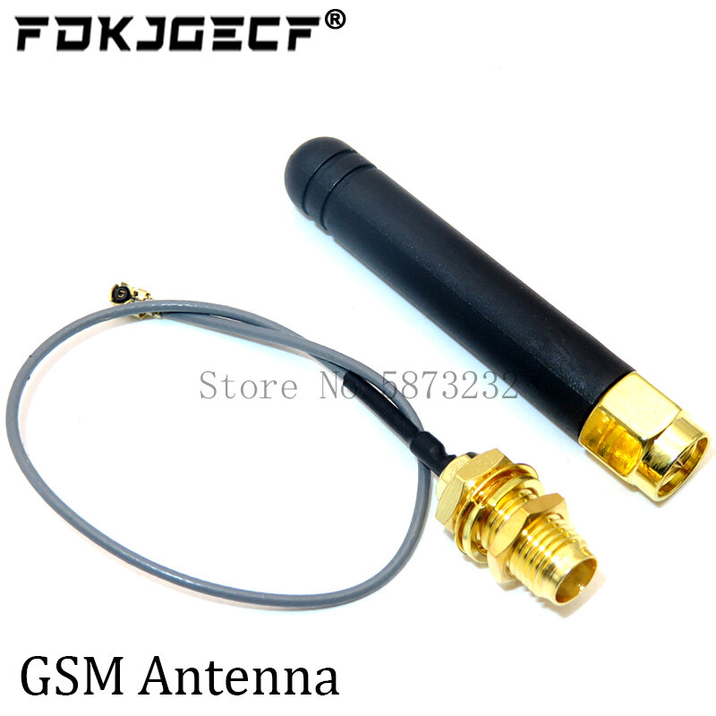 SIM800L V2.0 5V Wireless GSM GPRS MODULE Quad-Band W/ Antenna Cable Cap ...