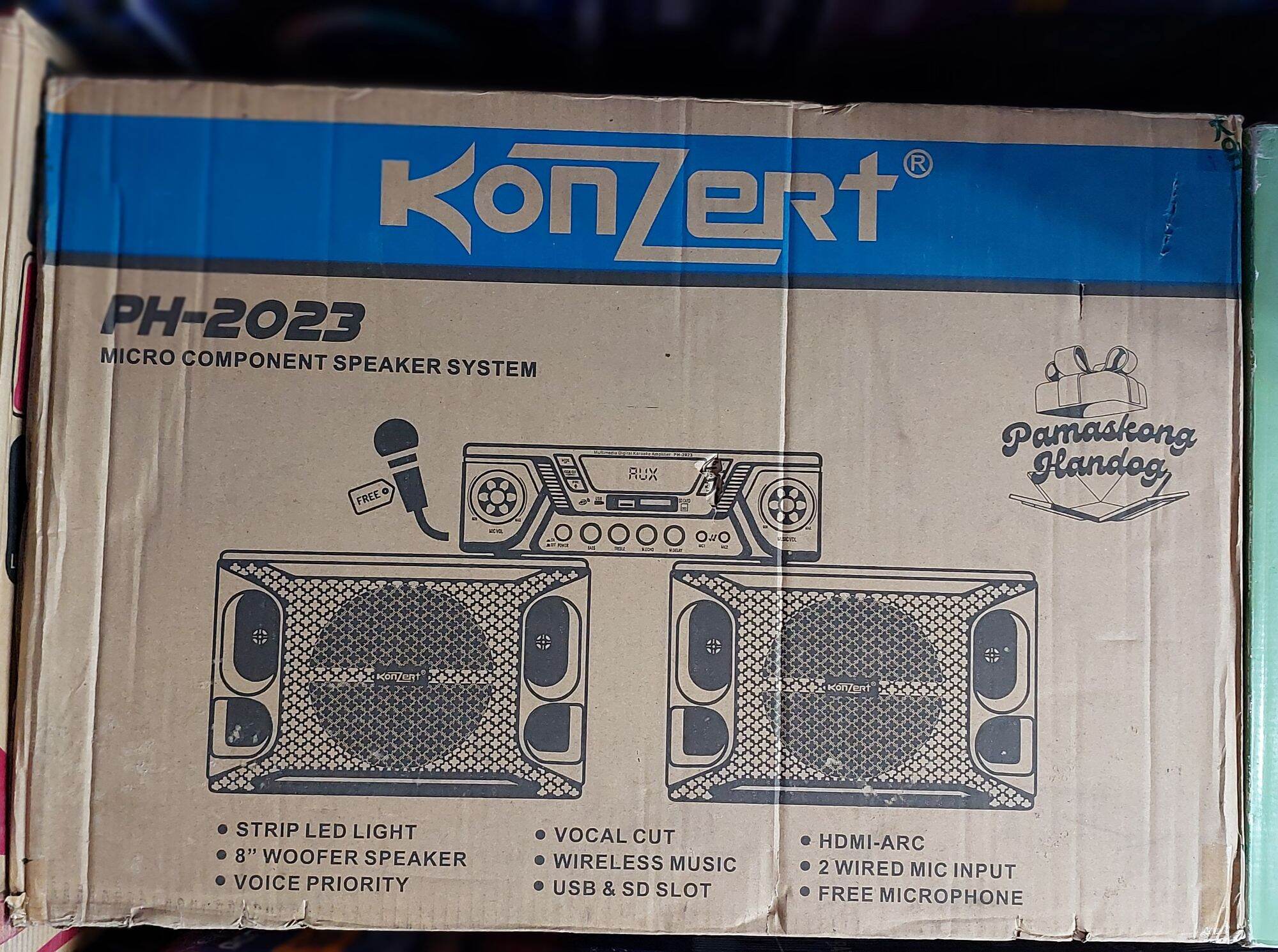 Konzert Micro Component System PH-2023 | Lazada PH