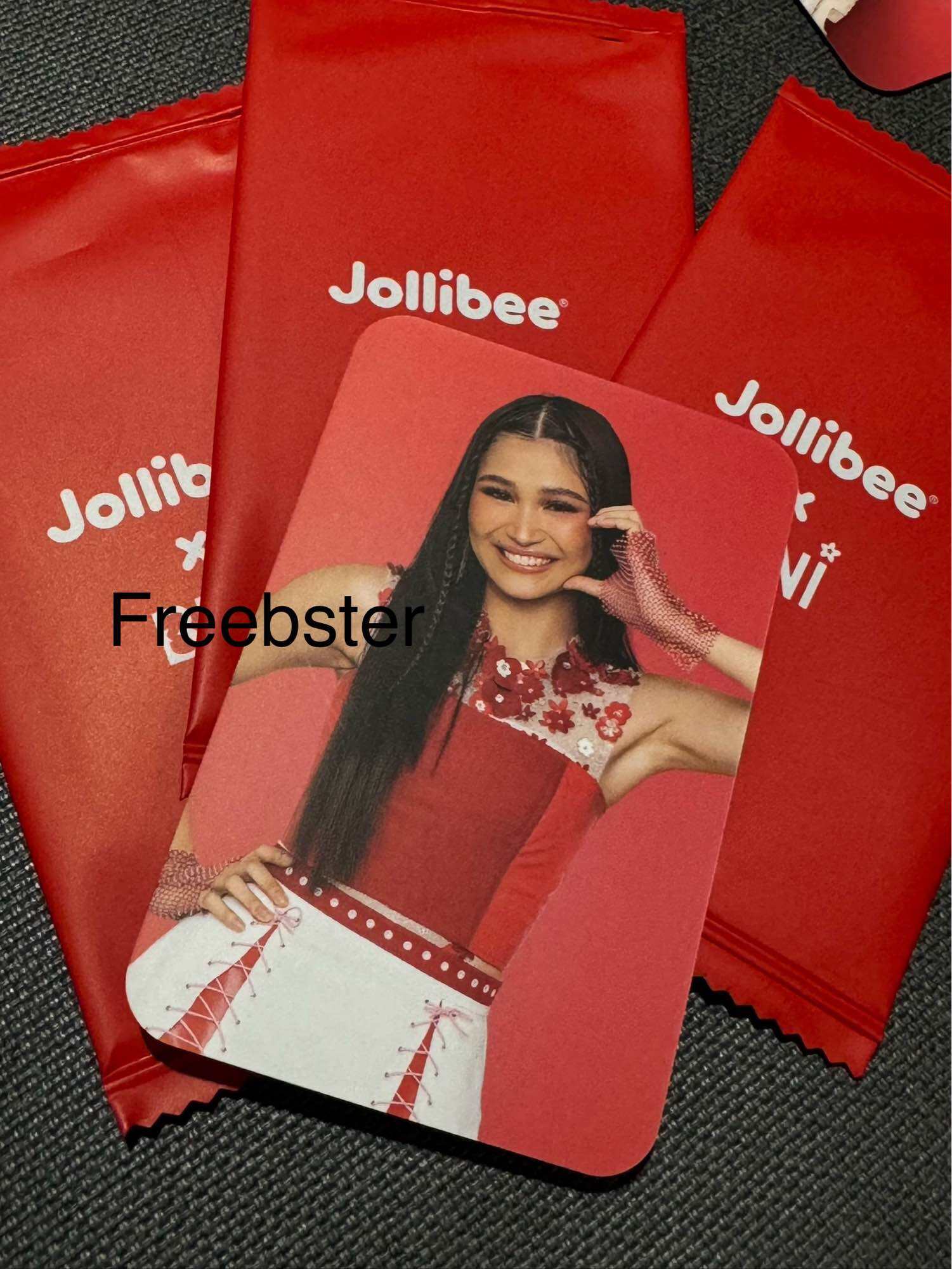 [Original] Jollibee X Bini Photocard (Jollibee Bini Photocard ...