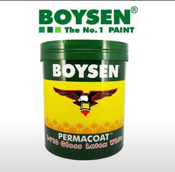 BOYSEN PERMACOAT FLAT LATEX | SEMI-GLOSS LATEX | GLOSS LITER | GALLON ...