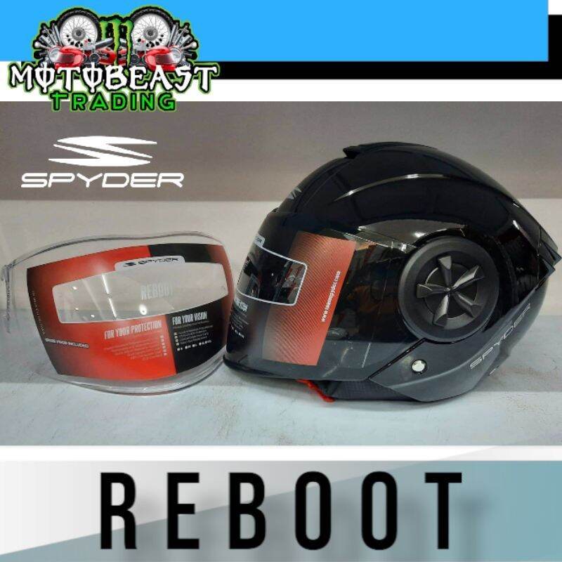 SPYDER Reboot 2 Plain Colors + FREE extra Clear Visor | Lazada PH