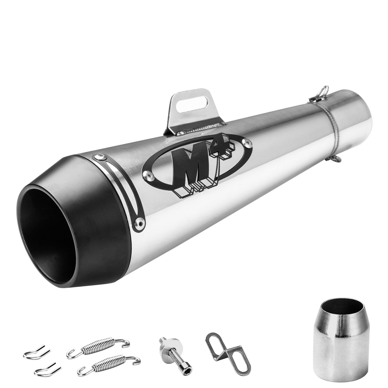 M4 Exhaust Pipe Large Displacement Exhaust Pipe 38-51mm Universal ...