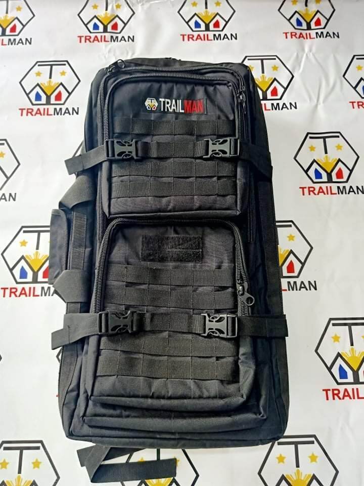 TRAILMAN Bag Hand carry/Backpack Style 24"x12" Double Compartment ...