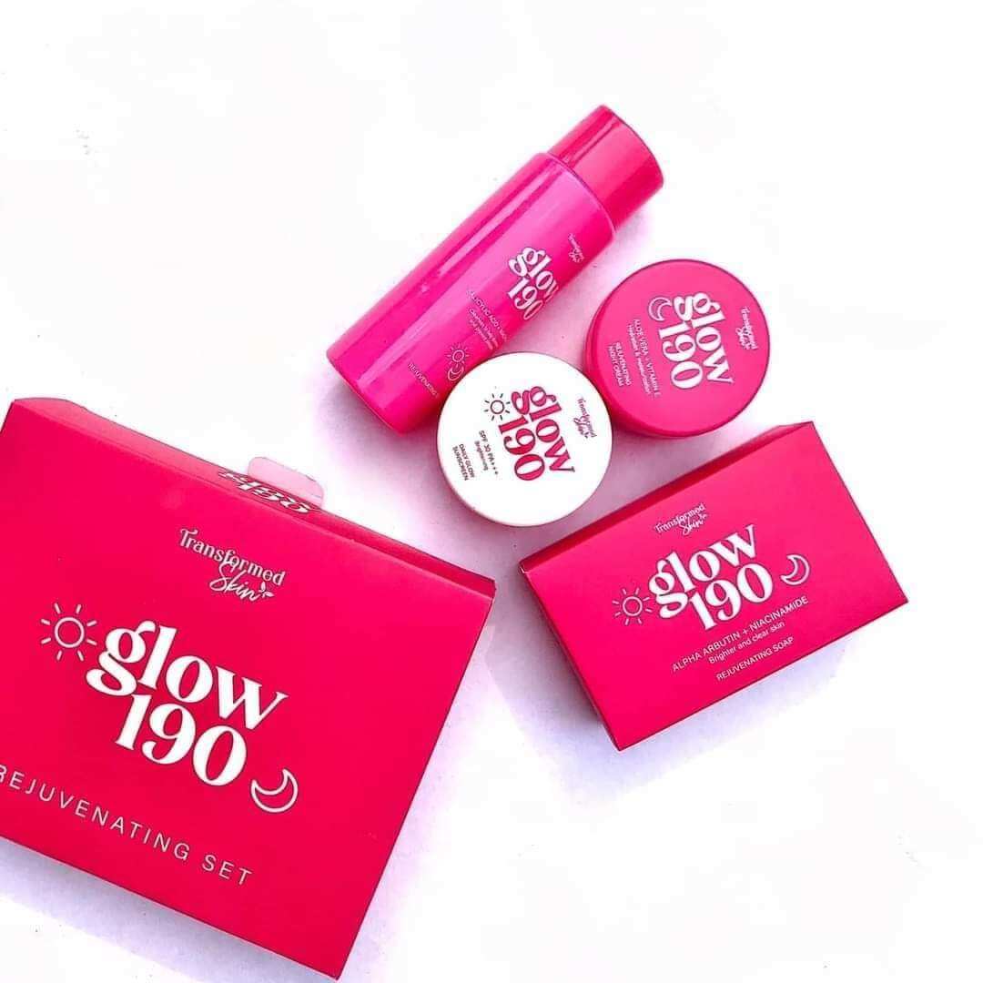 GLOW 190 Rejuvenating Set - Honest Glow [ Glow190 by Transformed Skin ...