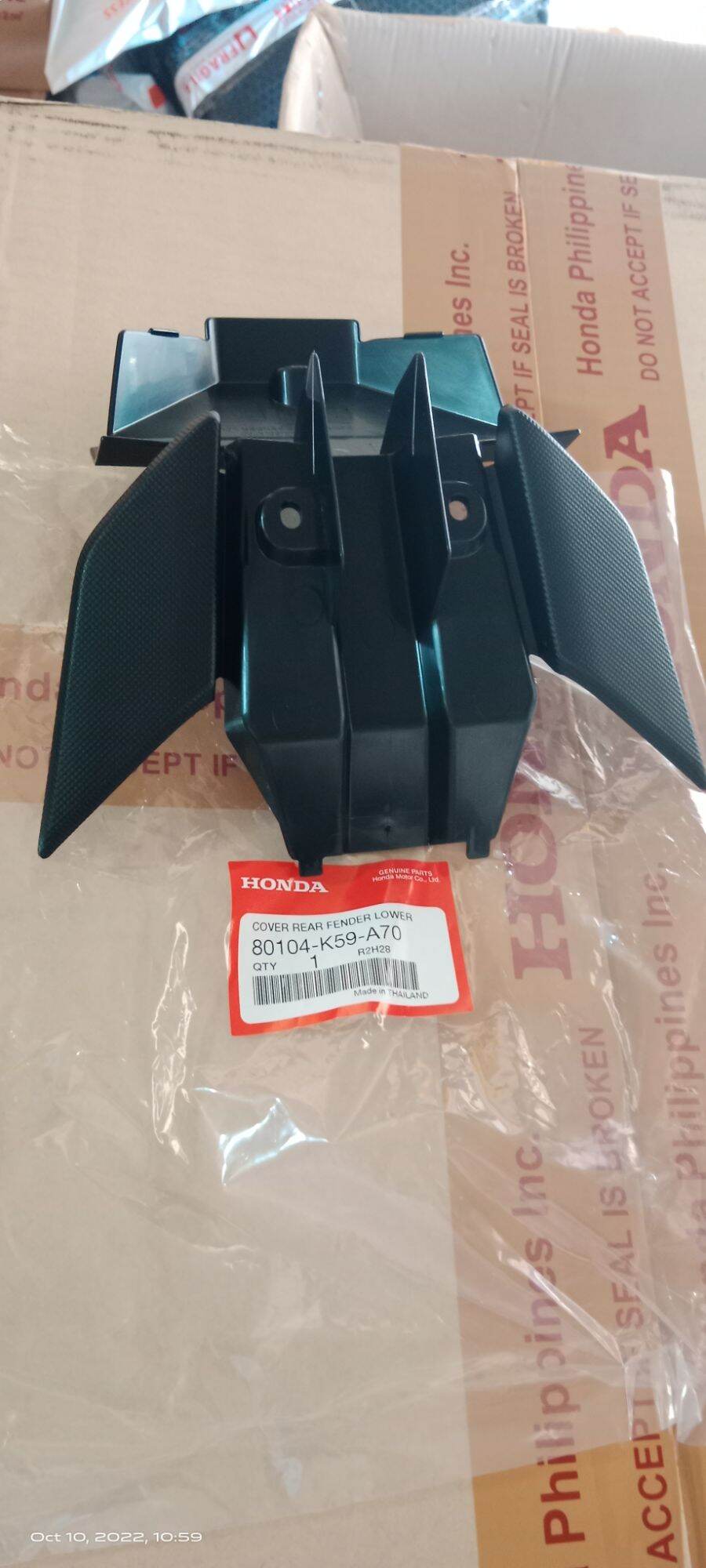 HONDA CLICK V2 OR V3 LOWER REAR FENDER ORIG | Lazada PH