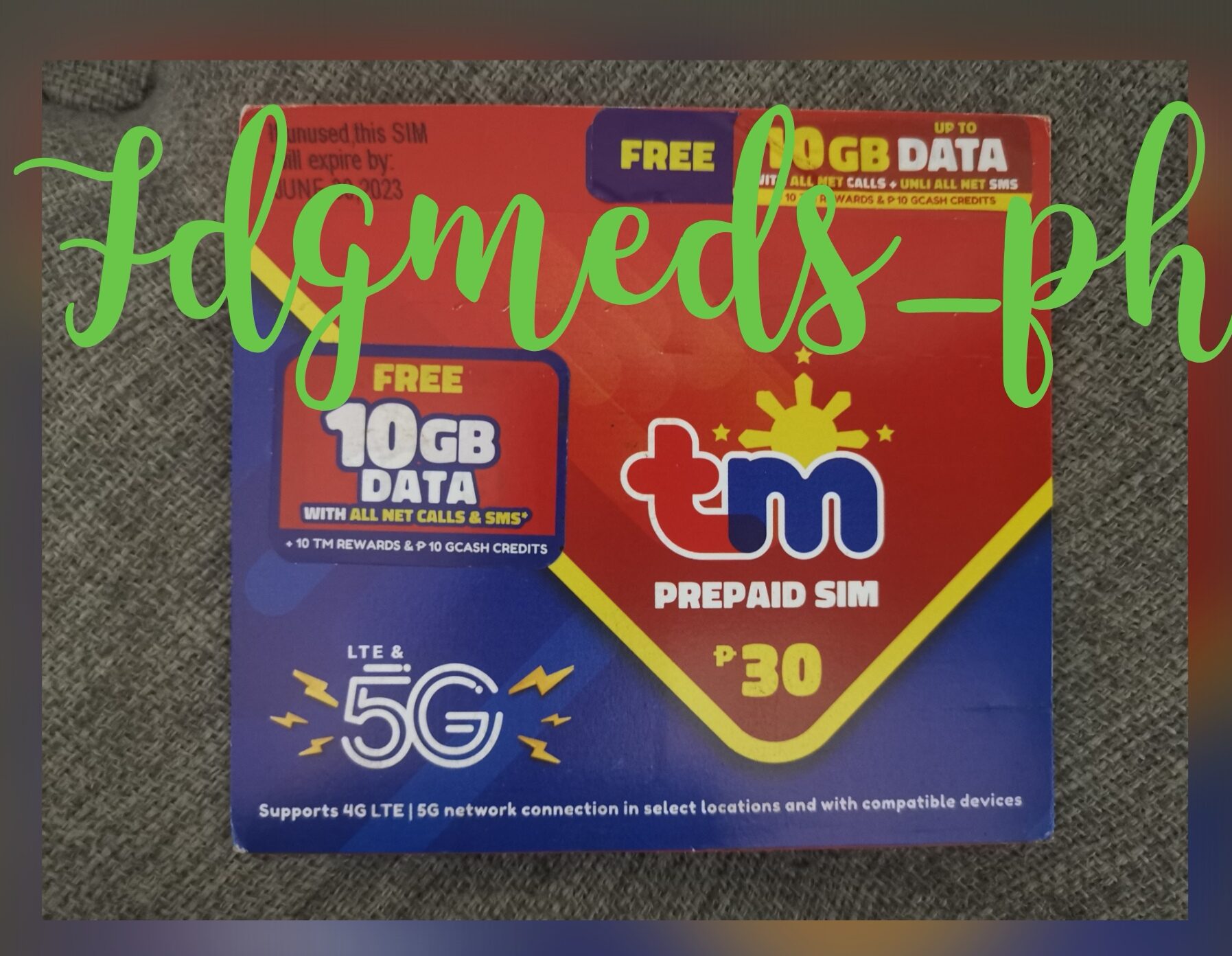 Sim card TM - 1 PCS | Lazada PH
