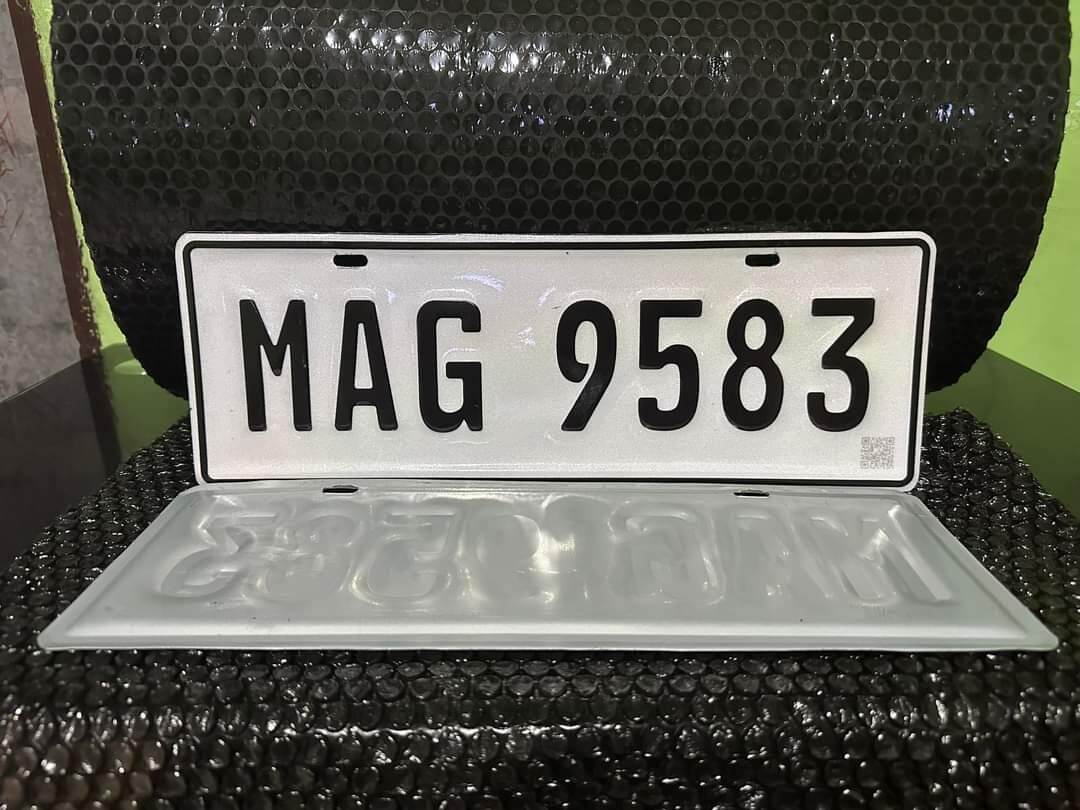 Temporary Reflectorized Car Plate | Lazada PH