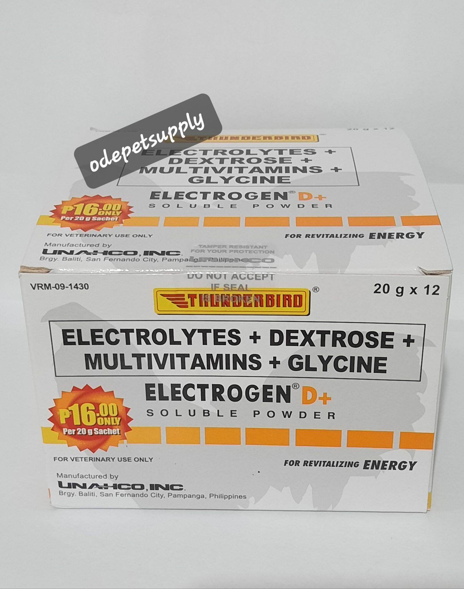 ELECTROGEN 20 GRAMS × 12 SACHET | Lazada PH