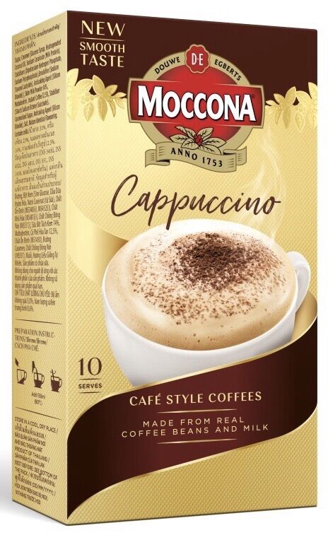Moccona Cappuccino Cafe Style Coffee (10 sachets) 160g | Lazada PH