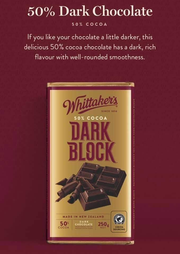 Whittaker’s Chocolate (Big Bar 250g) | Lazada PH