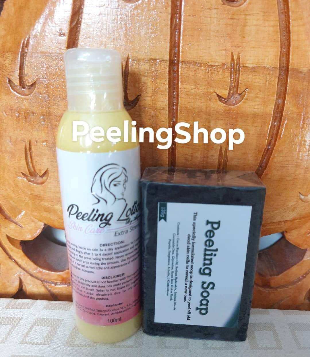 Duo Set 100ml Peeling Lotion +Peeling Soap | Lazada PH