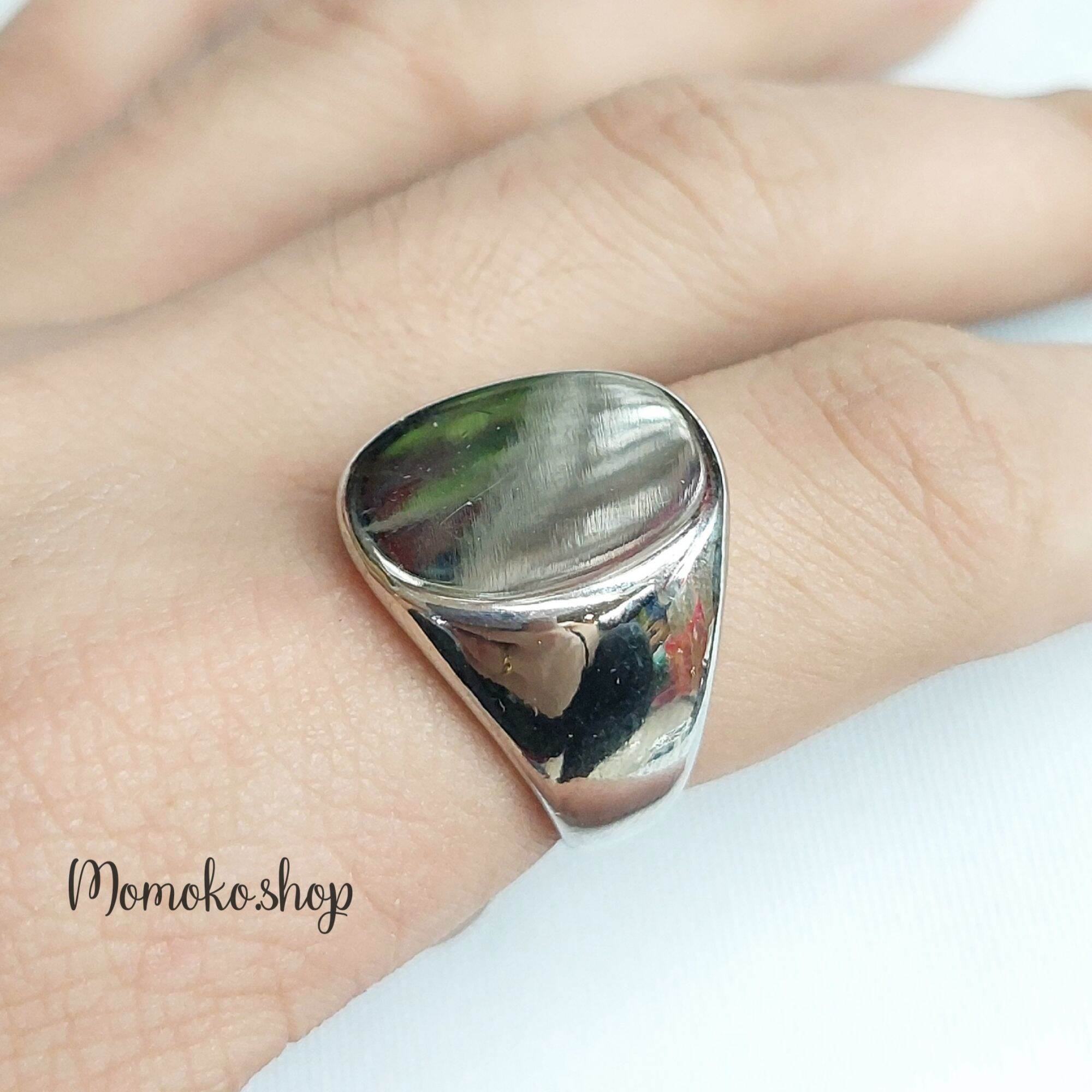 Pure Plain Stainless Steel Rings for Men | Lazada PH