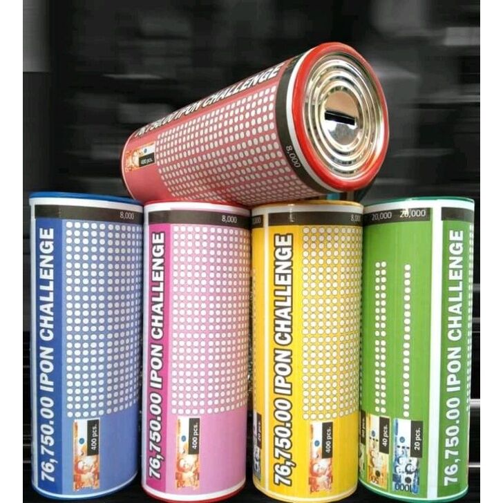 Alkansya Ipon Challenge Coinbank 2023 Colored design 9 inches | Lazada PH