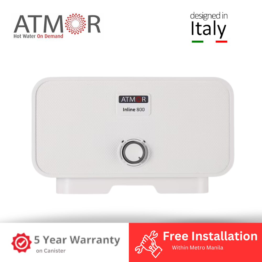 Atmor 800 Inline Multipoint Instant Electric Heater 5.5 KW 230V with ...