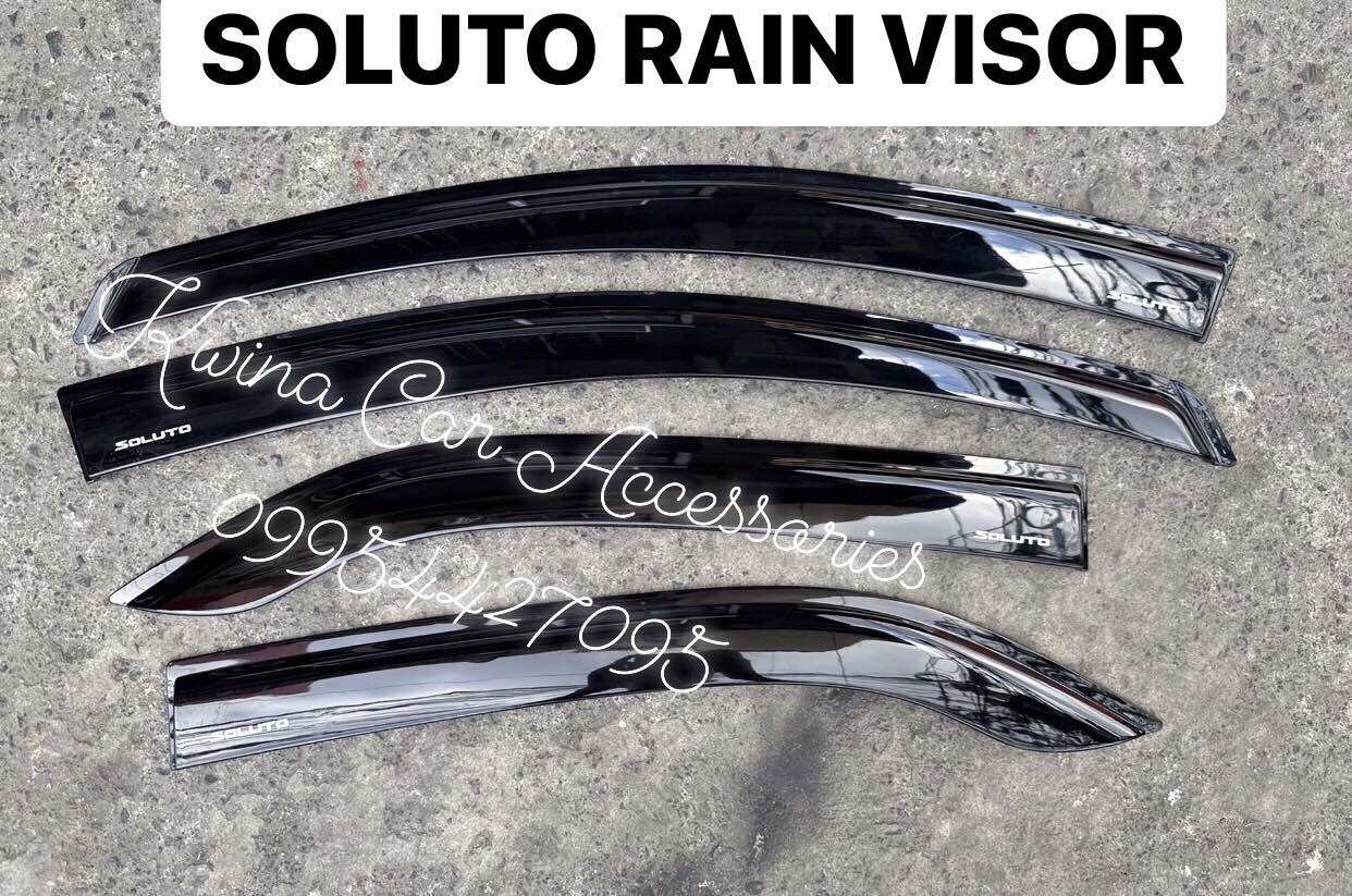 KIA SOLUTO RAIN VISOR | Lazada PH