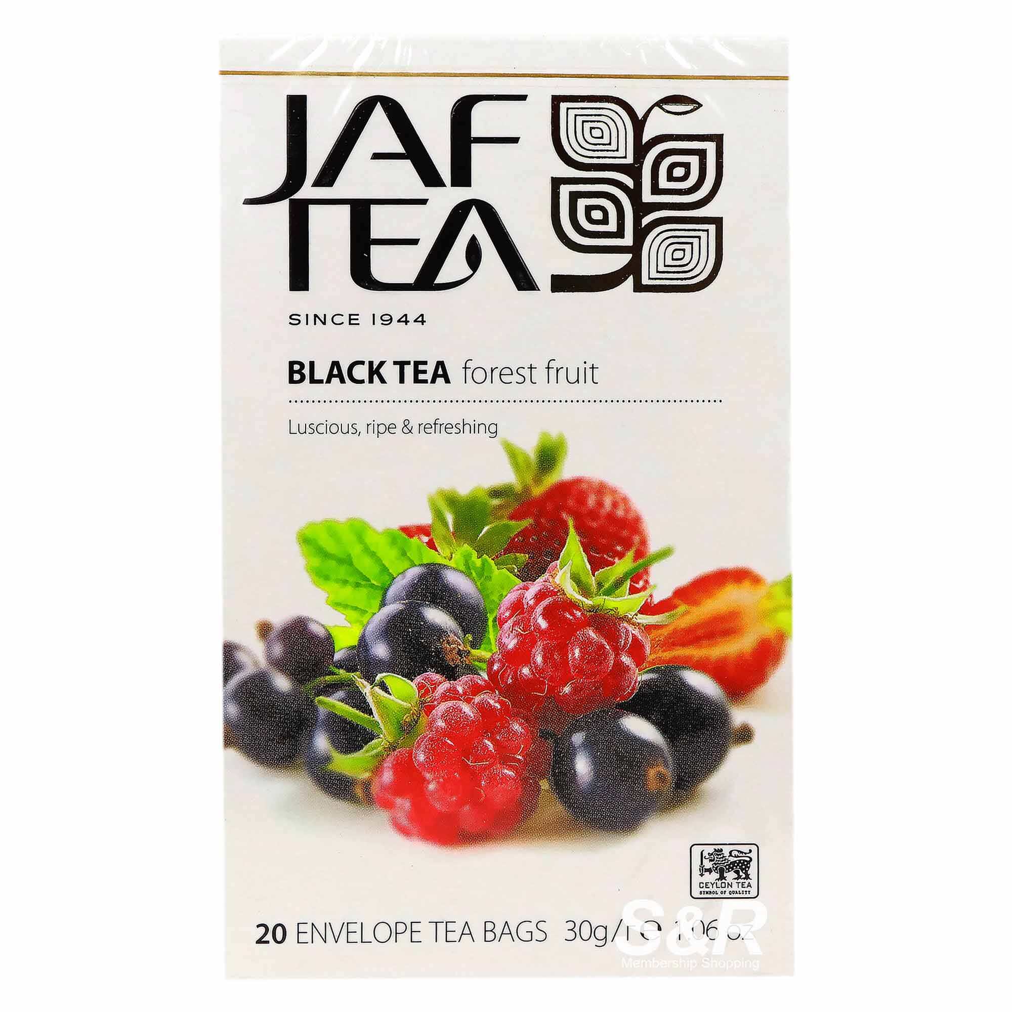 Jaf Tea Black Tea Forest Fruit 20 tea bags | Lazada PH
