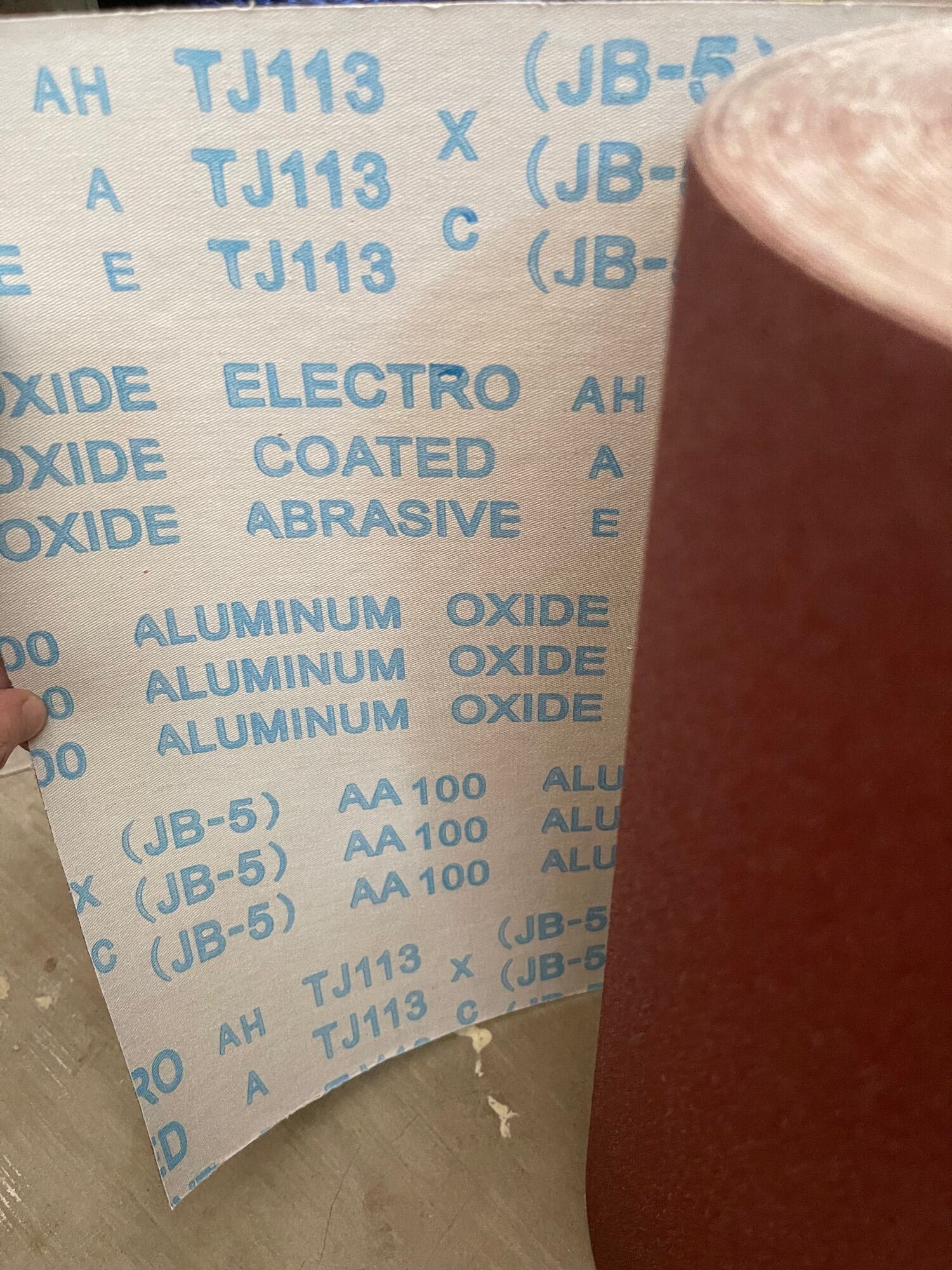 Per Metro!!Sand paper Abrasive Liha red Grit 80 or 100 | Lazada PH