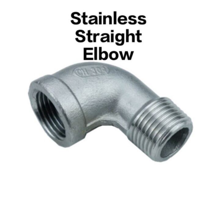 Stainless Straight Elbow 90 degree SUS304 | Lazada PH