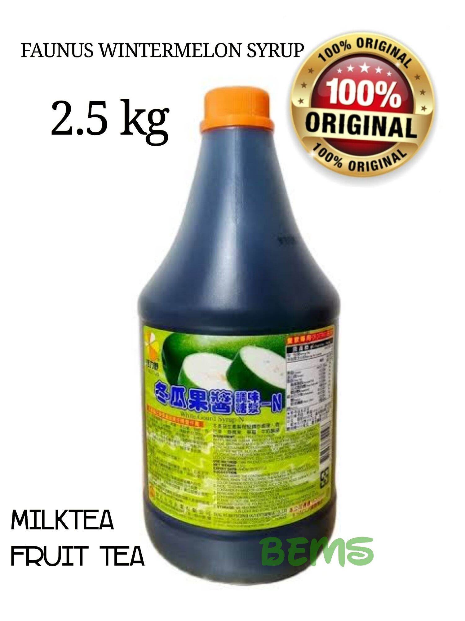 FAUNUS Wintermelon syrup Taiwan best seller Wintermelon for milktea ...