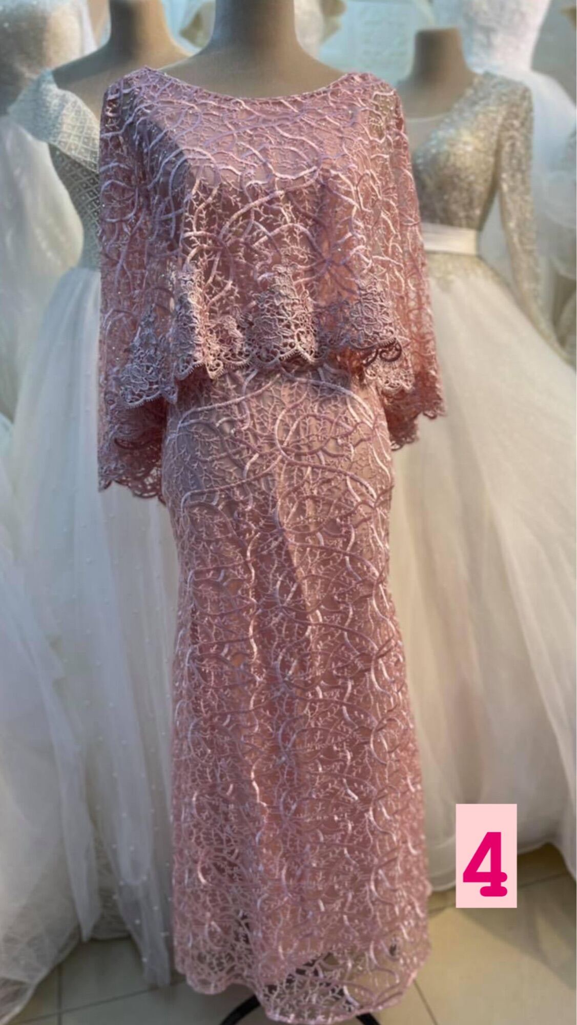 BLUSH PINK MOTHER GOWN/ DRESS | NINANG GOWN | BEST SELLER DESIGN AND ...