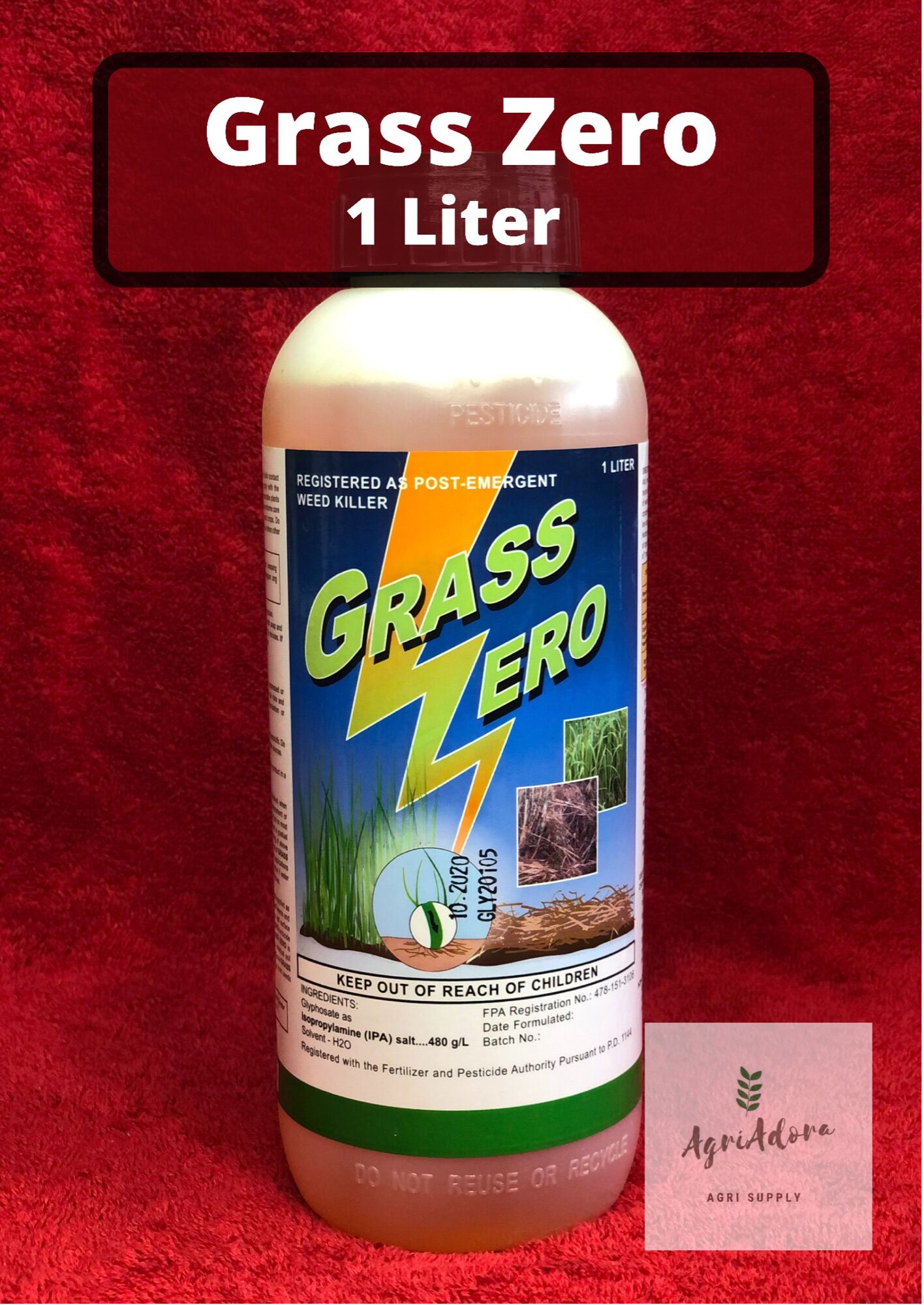 Grass Zero Herbicide 1 Liter | Lazada PH